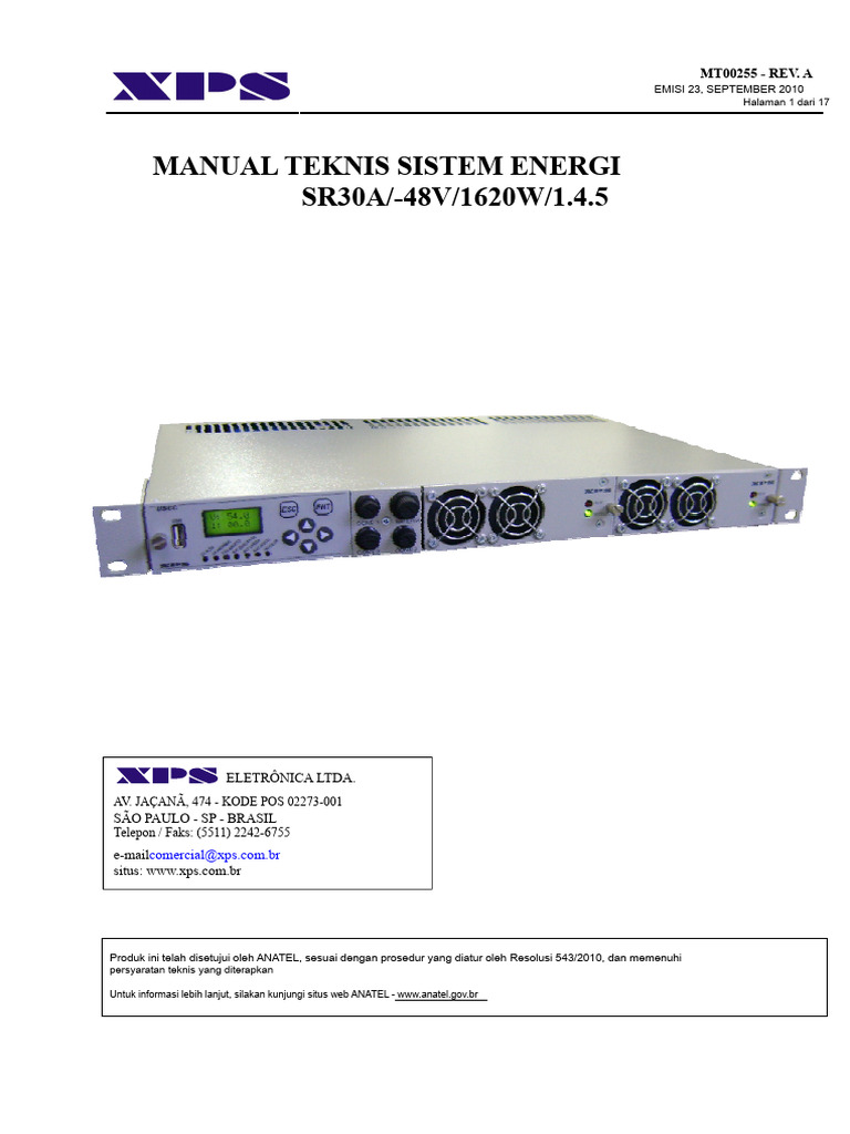 Manual XPS Sr30a | PDF