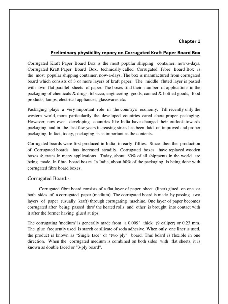 Paper Boxes REPORT | PDF | Paper | Packaging And Labeling