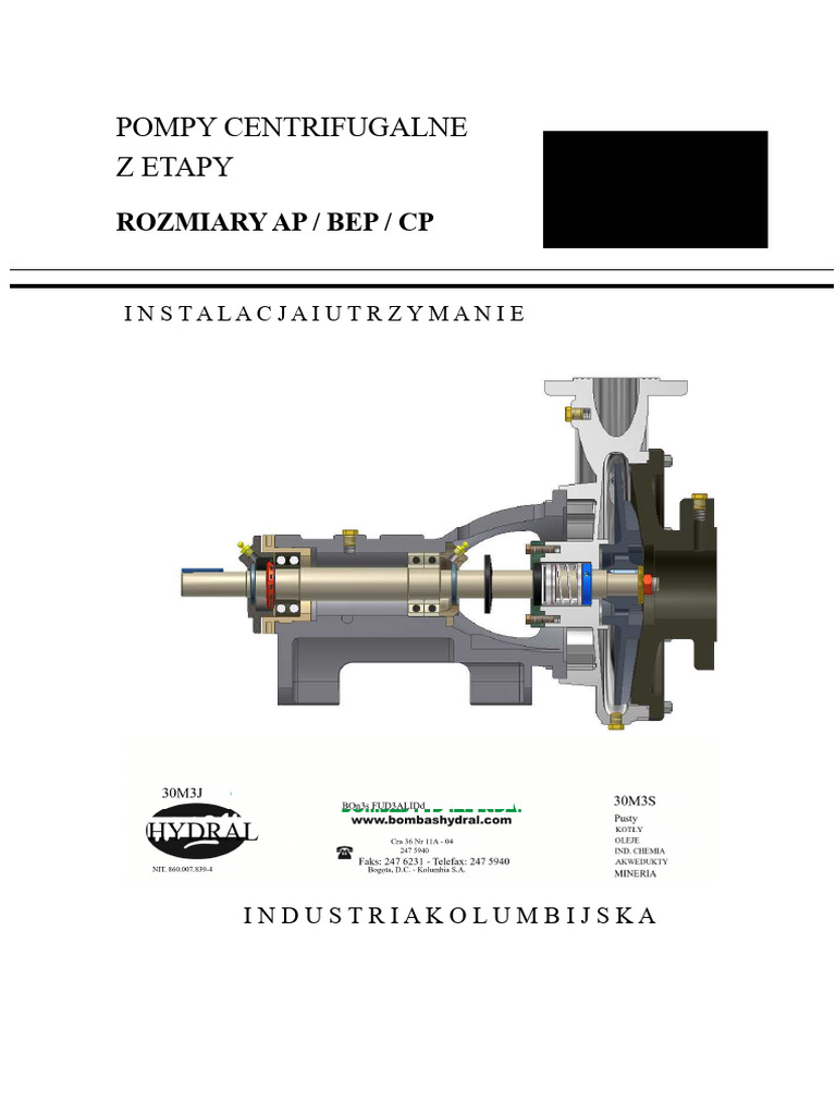 A-Manual Mto Centrifugas Reg CP-2 X 3 | PDF