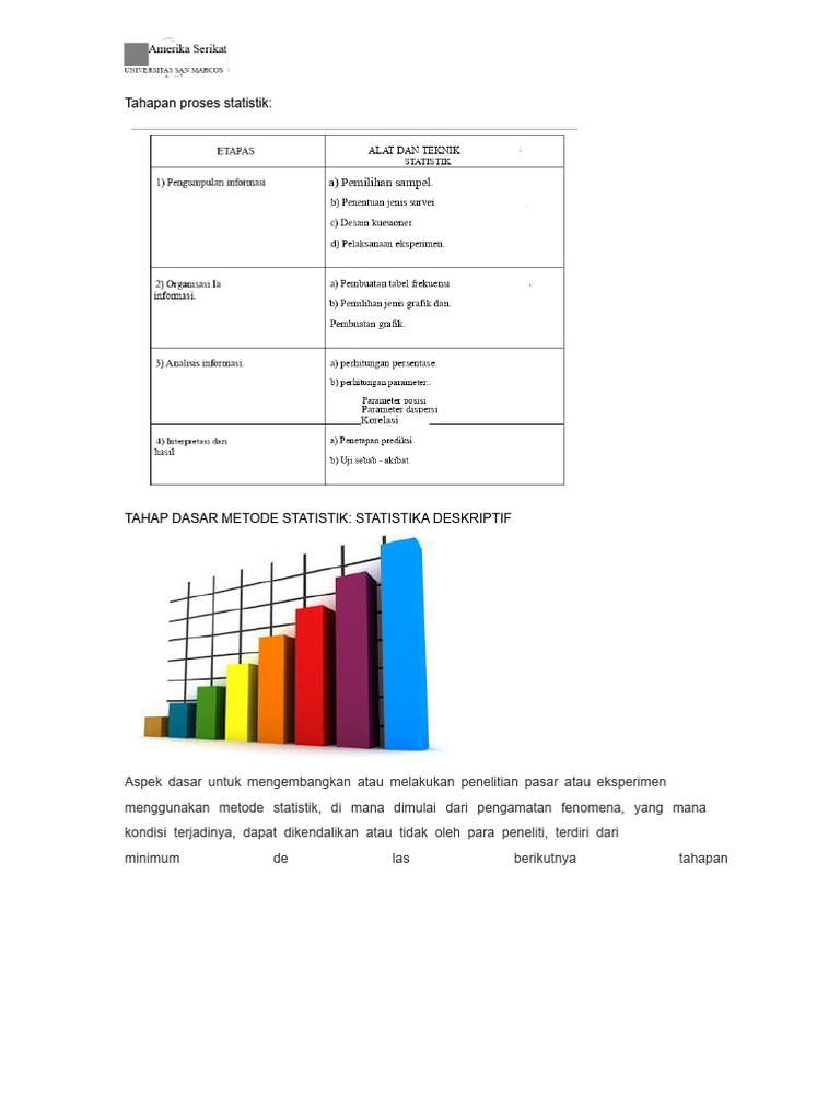Proses Statistik: Tahapan Penelitian Efektif | PDF