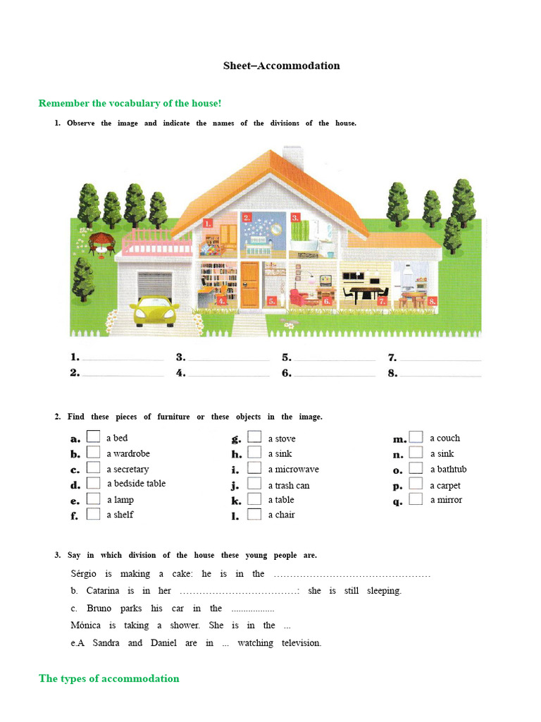 Accommodation Sheet PLNM A2 | PDF | Question | Syntax