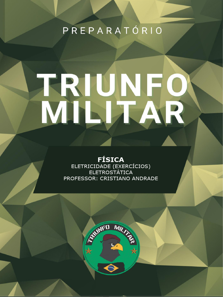 1.1 Eletrostática Exercícios Parte 1, 2 e 3 | PDF | Carga elétrica | Relâmpago