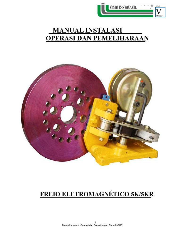 Manual Rem Disk Sime - Ref 5K | PDF