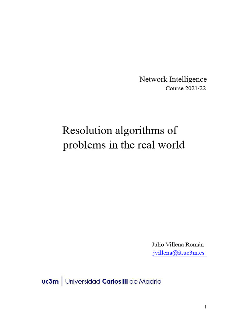 2.lab 1. Problem-Solving Algorithms in The Real World-2 | PDF | Algorithms | Theoretical ...
