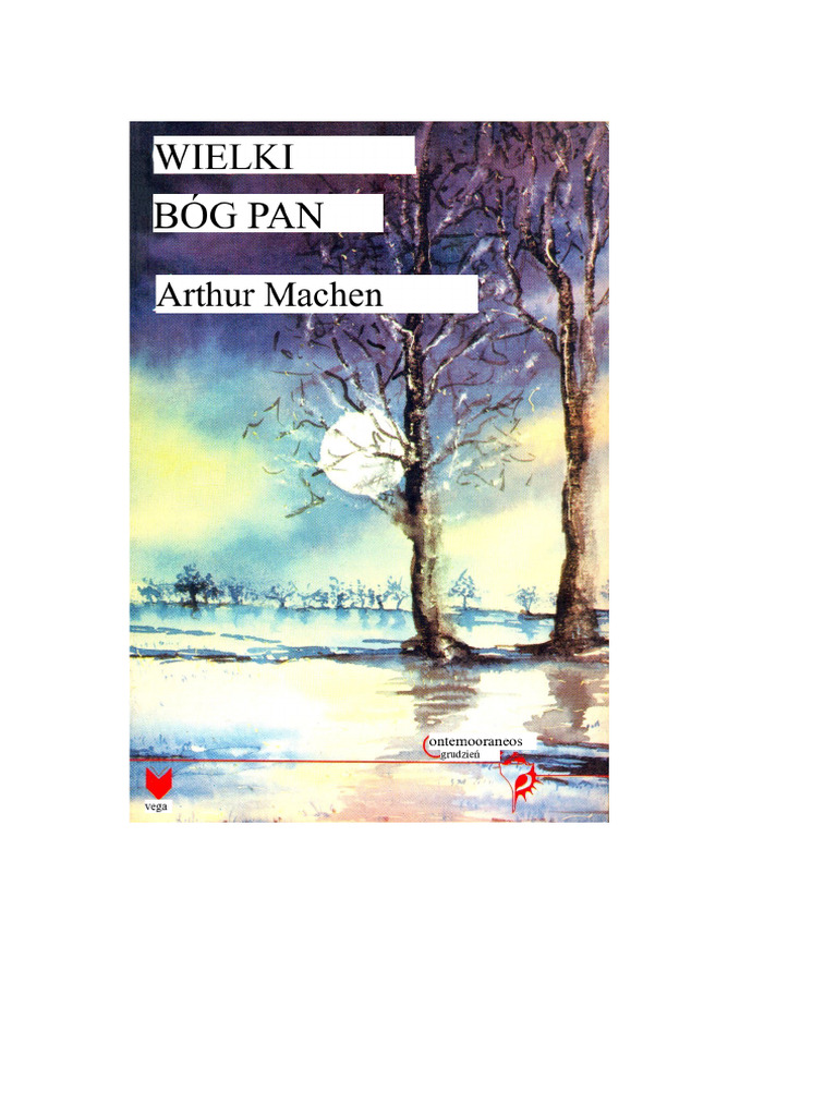 Arthur Machen - Wielki Bóg Pan PDF | PDF