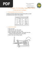 Rewinding and Direction Change of Motors | PDF | Electric Motor ...