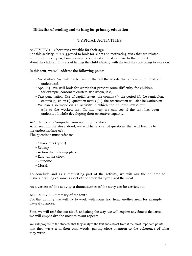 Reading and Writing Script Workshop | PDF | Punctuation | Human ...