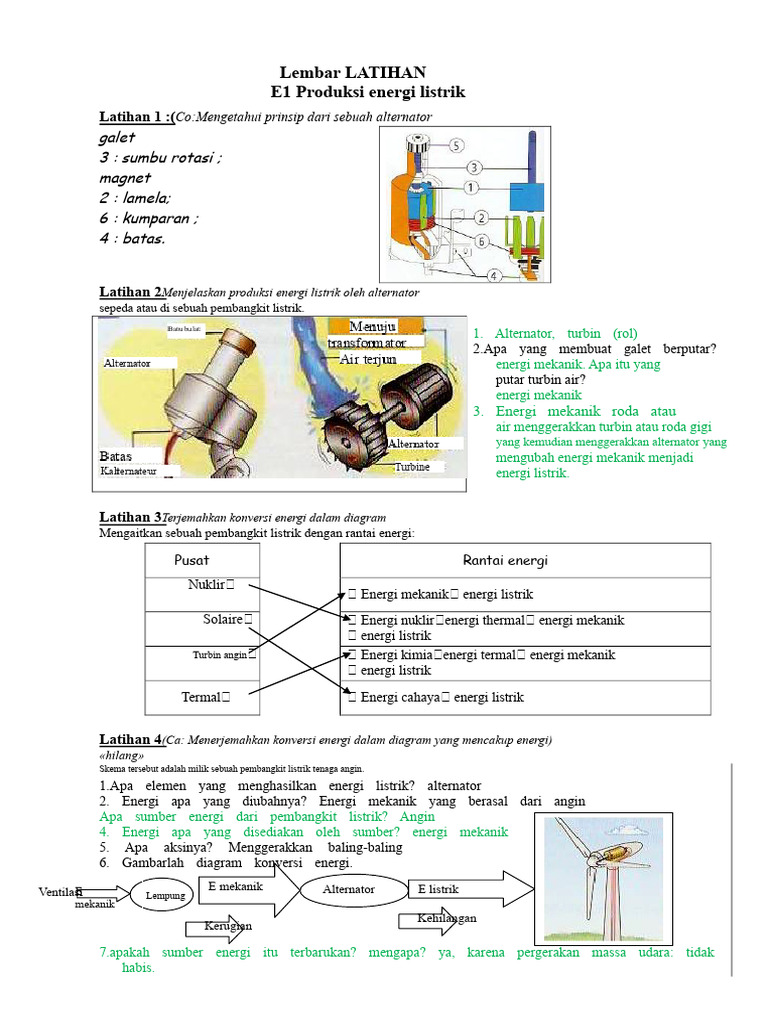 Lembar KOREKSI Latihan PDF | PDF