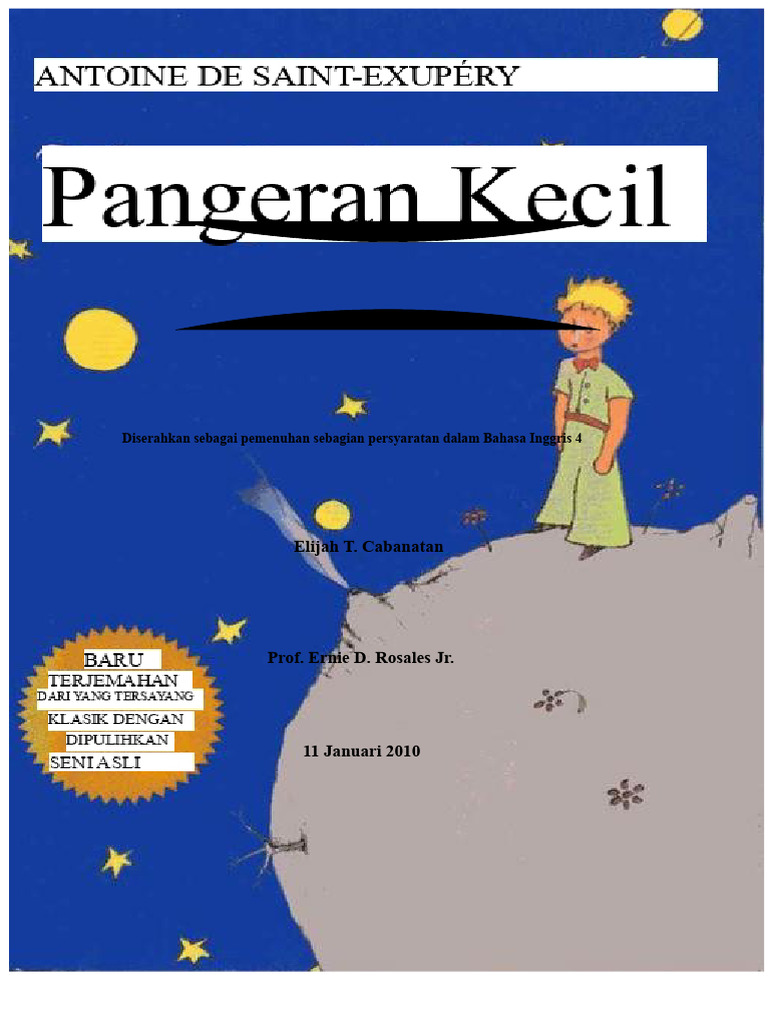 Ulasan Buku. "Pangeran Kecil" | PDF
