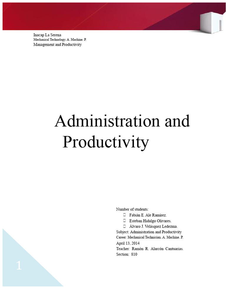 Administration Report and Pro FINISHED | PDF | Business Economics ...