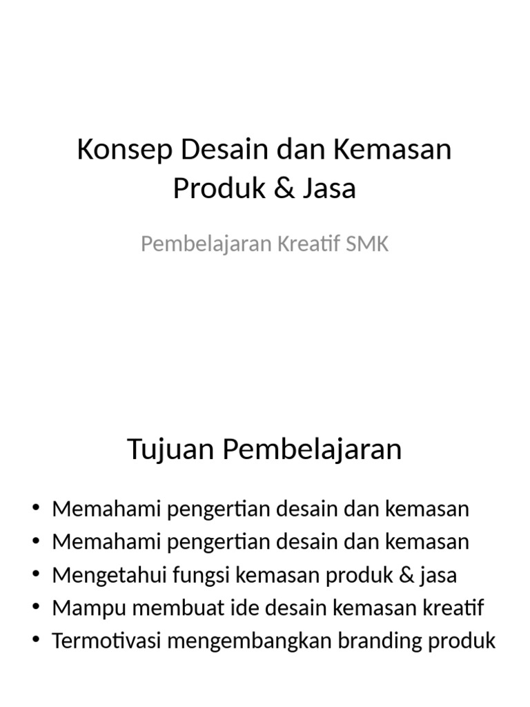 Contoh Kemasan Primer, Sekunder, Tersier | PDF