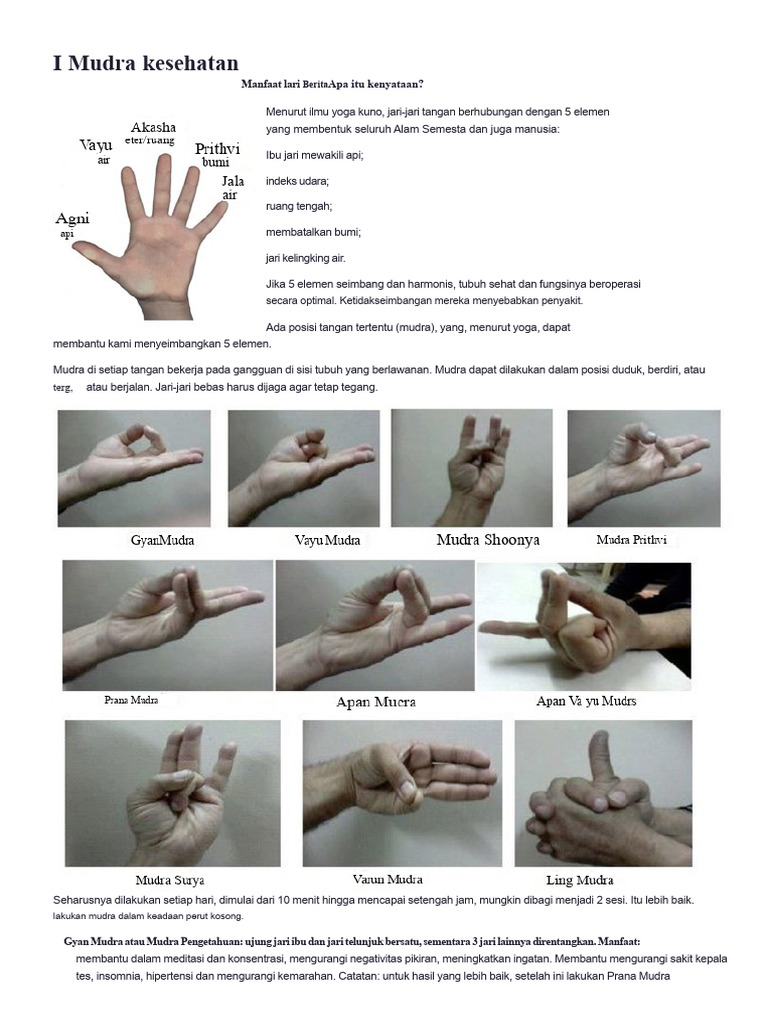I Mudra Kesehatan - DR | PDF