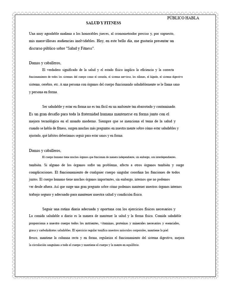 Claves para Mantener Salud y Fitness | PDF | Alimentos