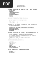 Office Administration Test Questions | PDF | Microsoft Office | Books