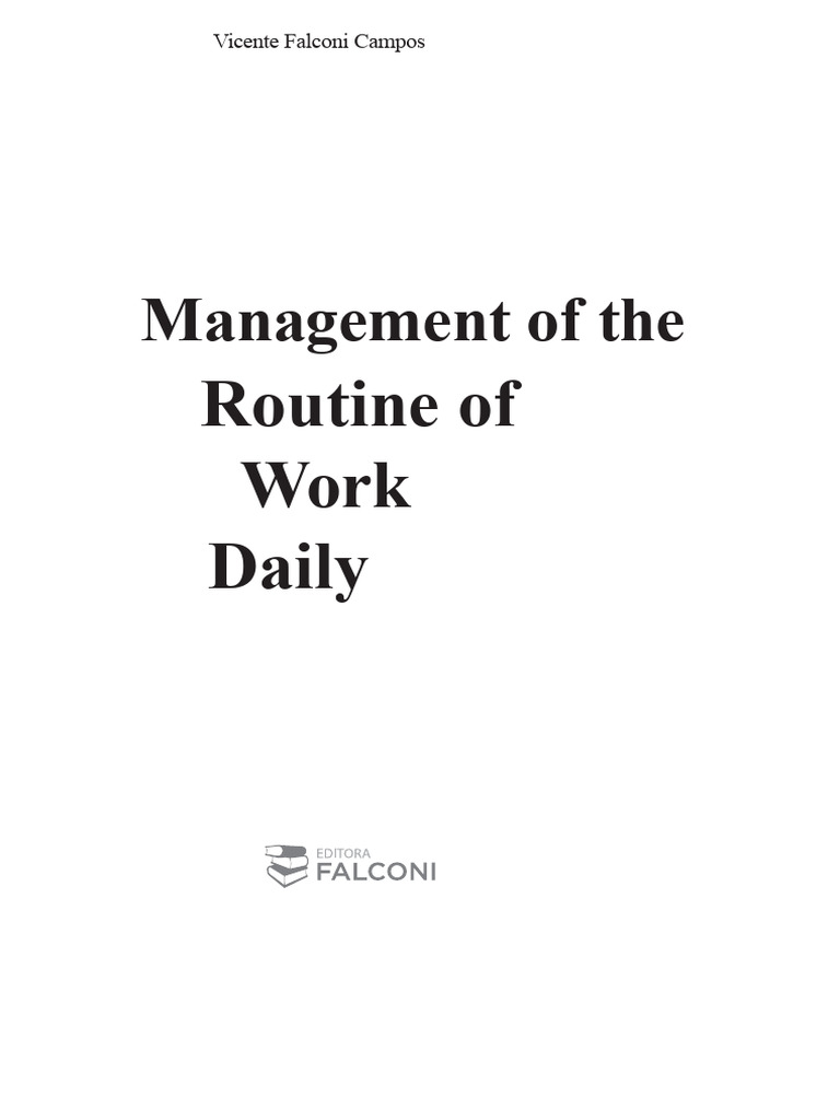 Work Routine Management PDF | PDF | Business | Business Process