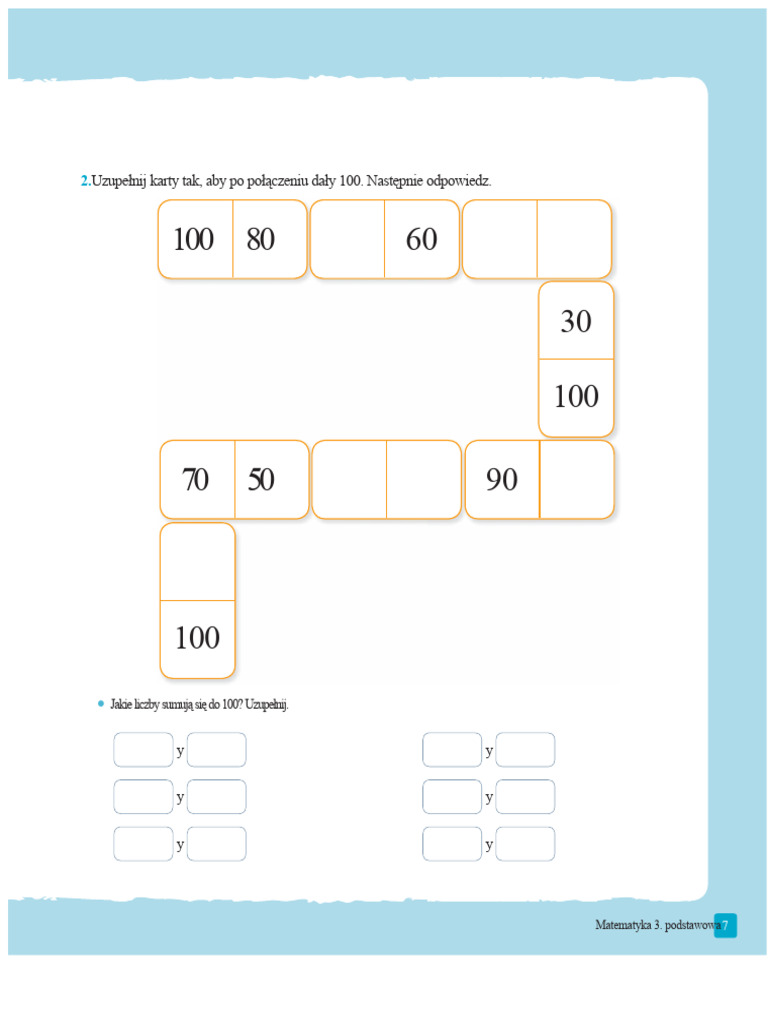 Liczby Do 1000 | PDF