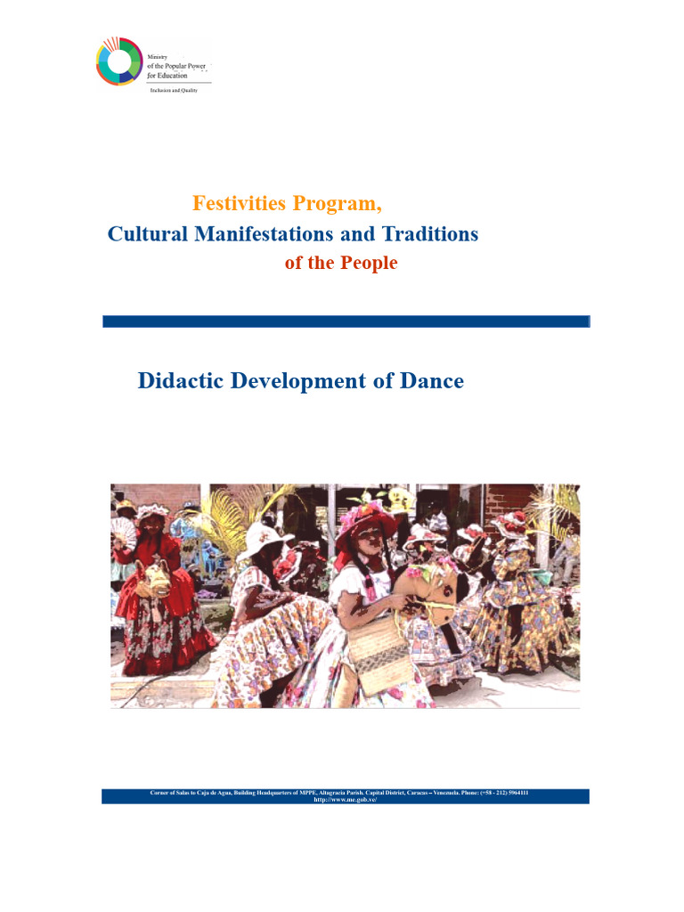 Project For The Didactic Development of Dance | PDF | Pedagogy | Venezuela