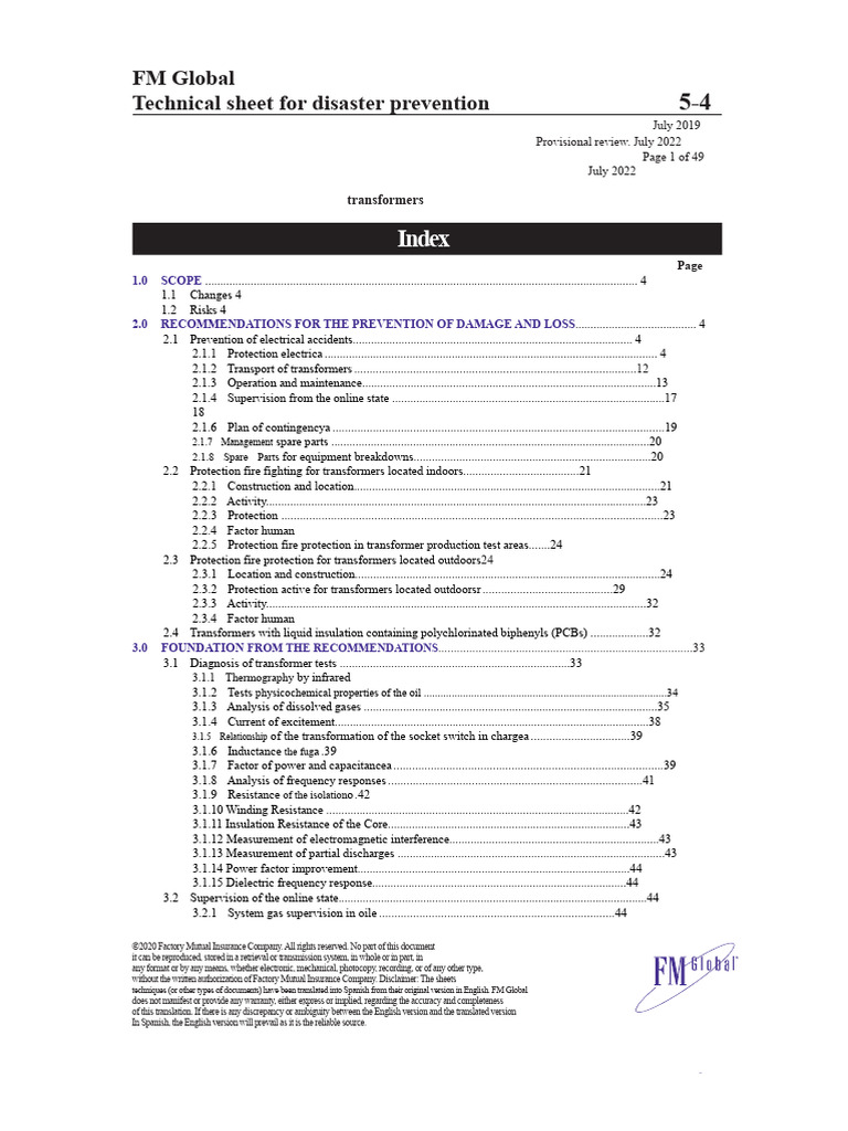 Fmds0504 Esp | PDF | Transformer | Relay