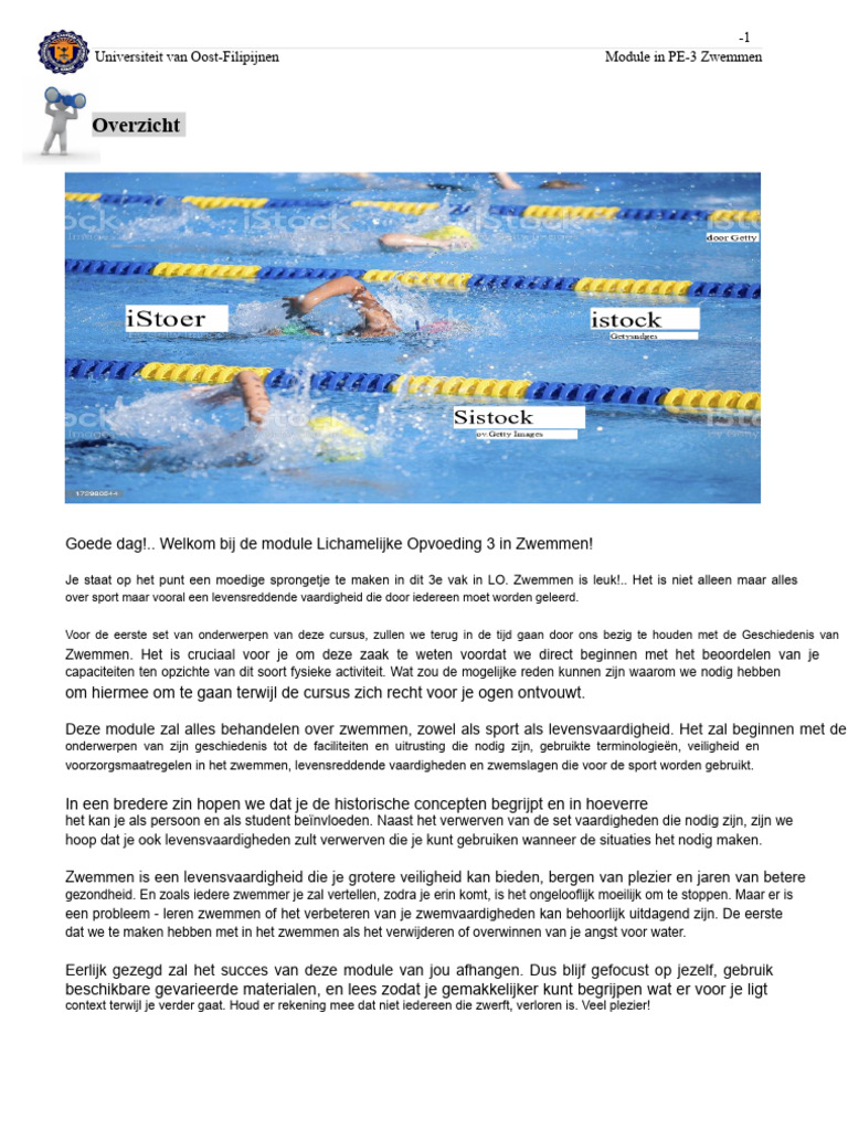 PE 3 - Module 1 | PDF