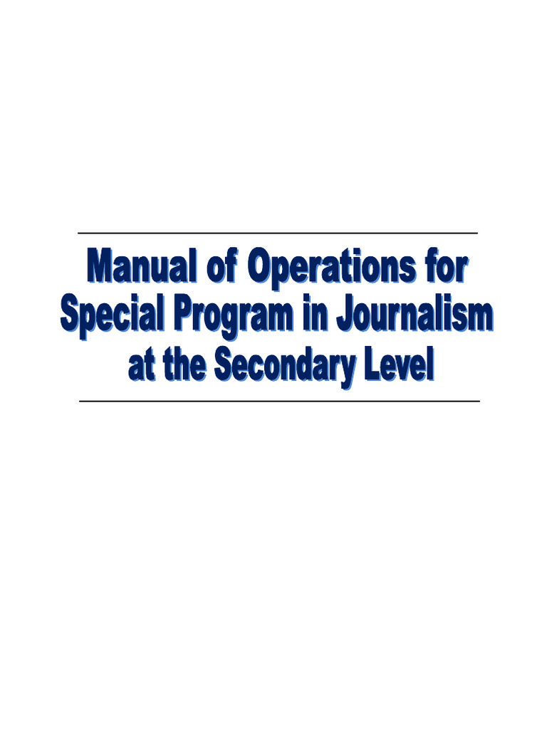 Manual Operasional SPJ | PDF