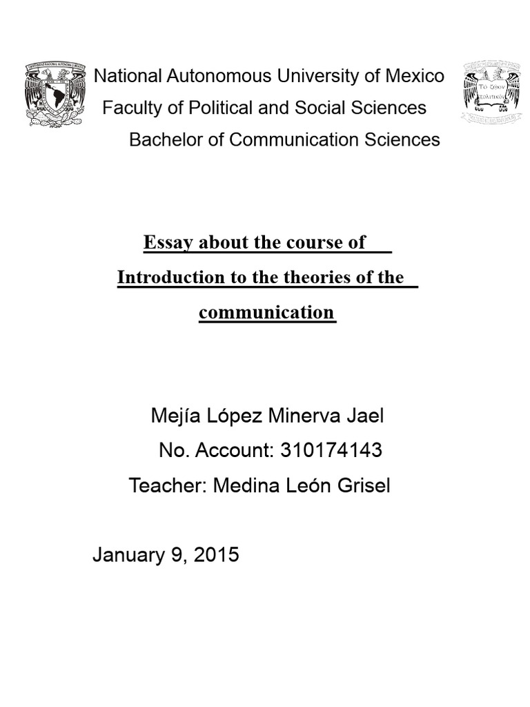 Overview of Communication Theories | PDF | Communication | Theory