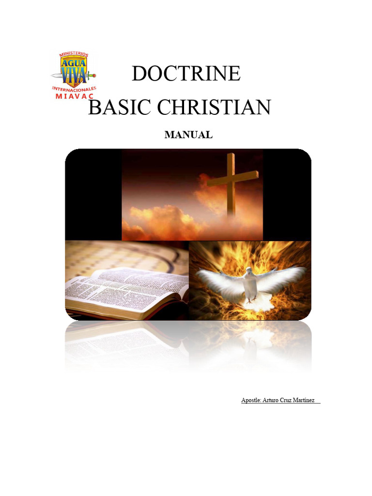 Basic Christian Doctrine Manual | PDF | Trinity | Image Of God
