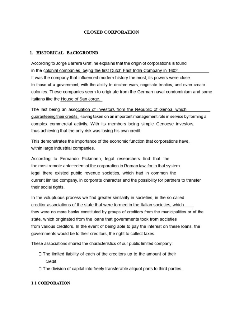 Closed Anonymous Society Group | PDF | Joint Stock Company | Corporations