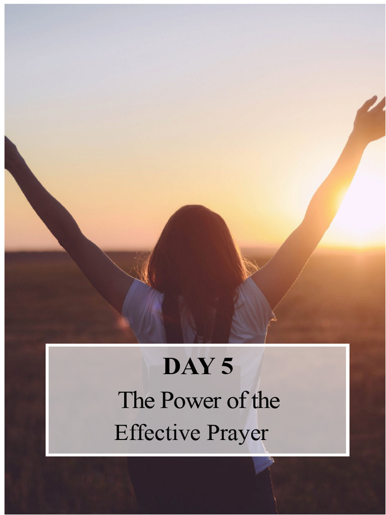 Effective Prayer: Key to Connection | PDF | Prayer | Gospel Of Matthew