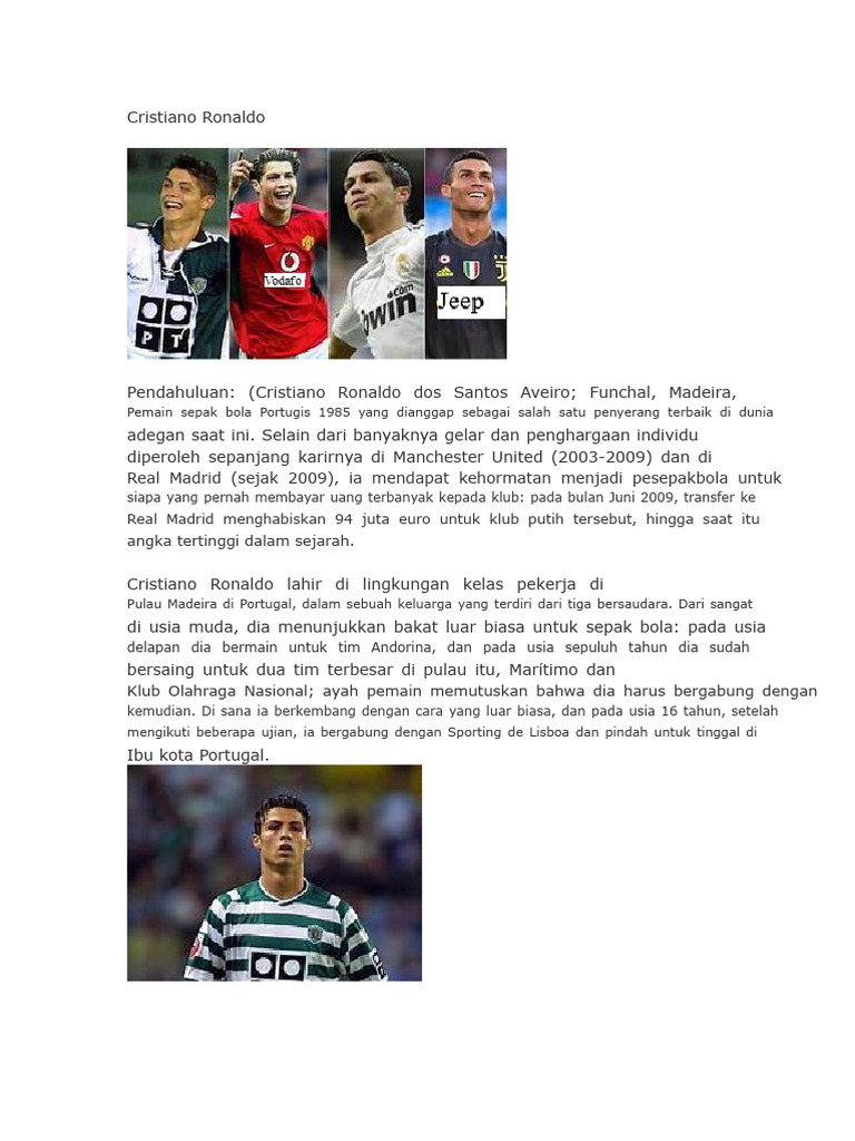 Cristiano Ronaldo | PDF