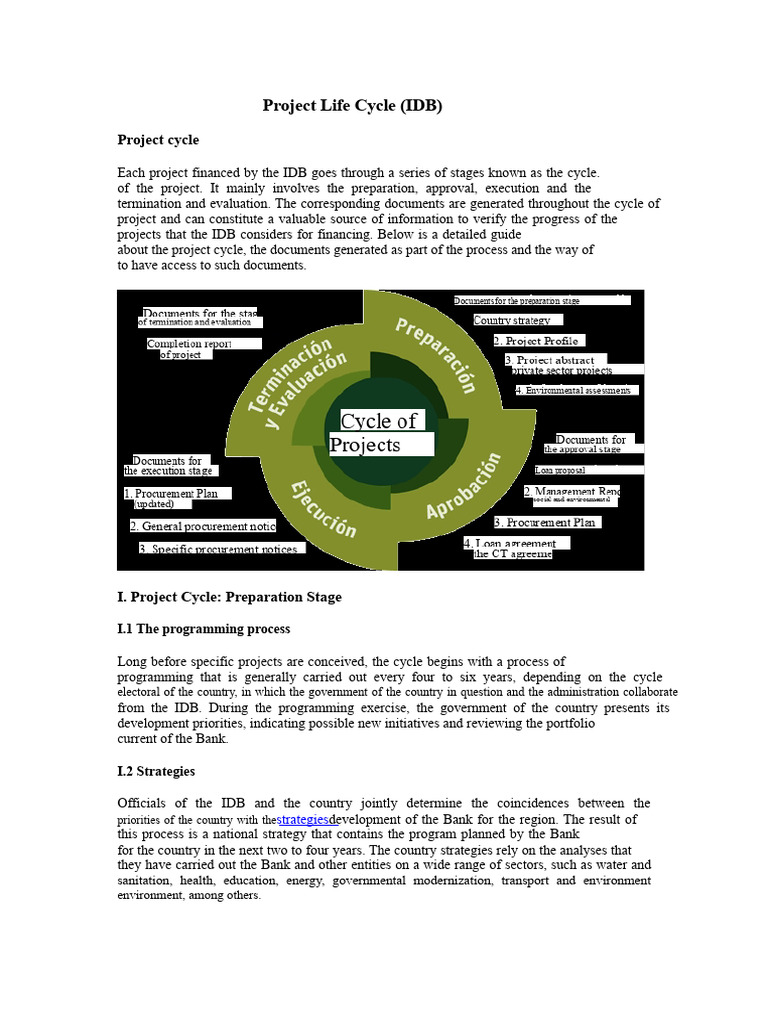 Project Life Cycle Bid | PDF | Environmental Impact Assessment | Inter ...