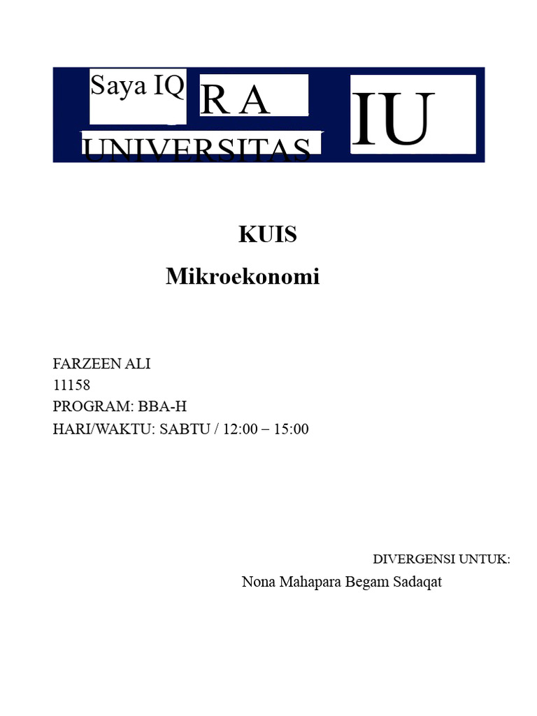 Surplus Konsumen dan Produsen dalam Mikroekonomi | PDF