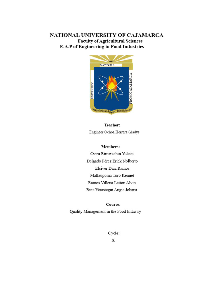 Comparison Between ISO 9001 Standard and ISO 22000 Standard | PDF ...
