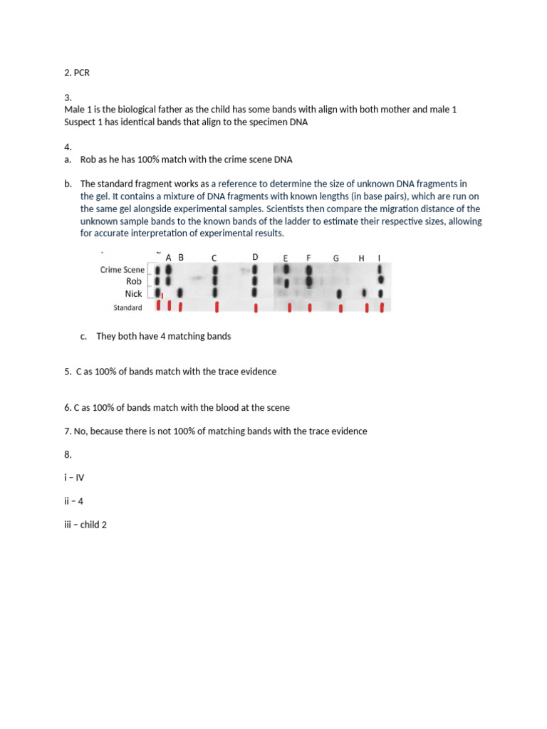 MS Gel Electrophoresis Questions | PDF