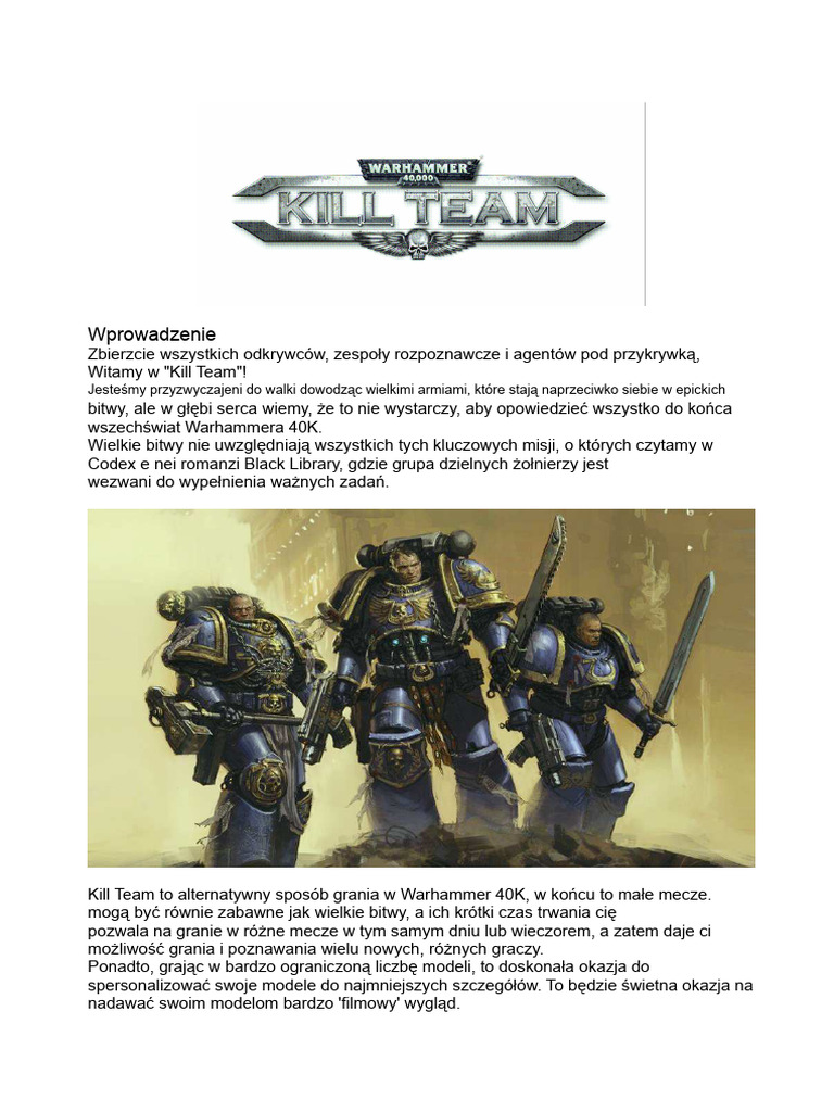 Kill Team | PDF