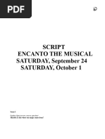 Encanto Play Script Overview | PDF