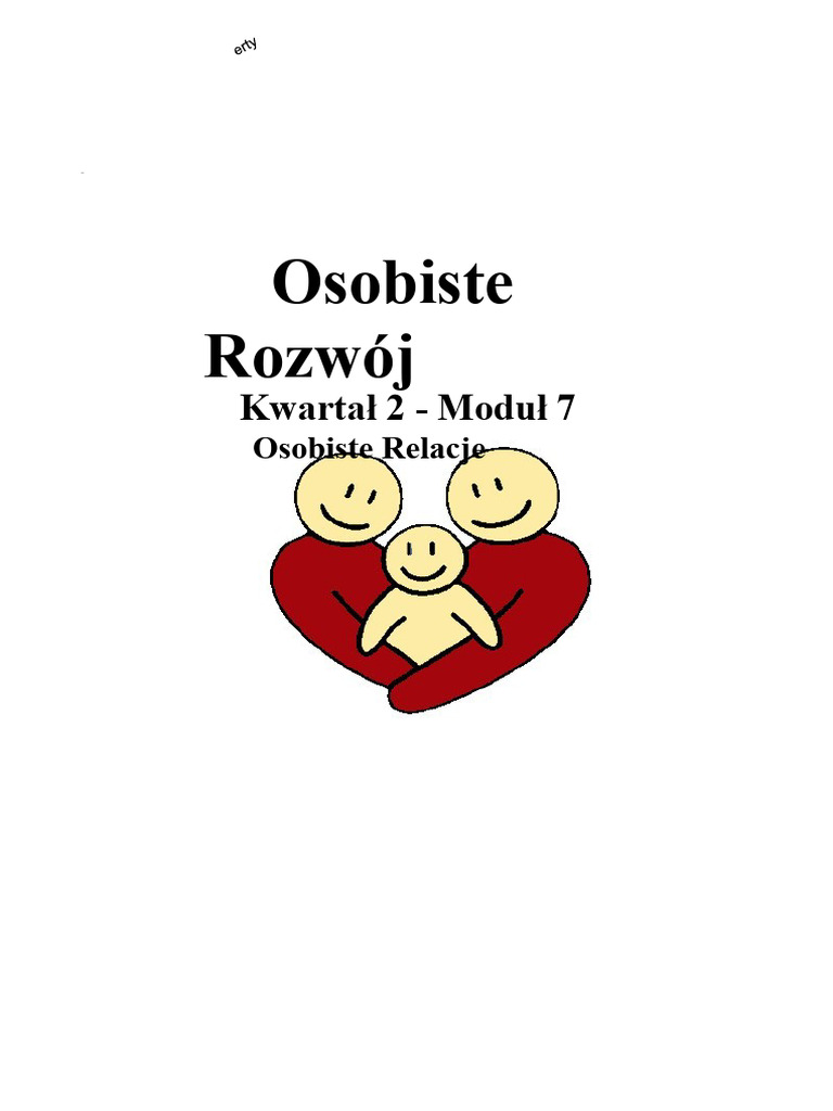 PerDev - Q2 - Module 7 - Personal-Relationship - Ver2 | PDF