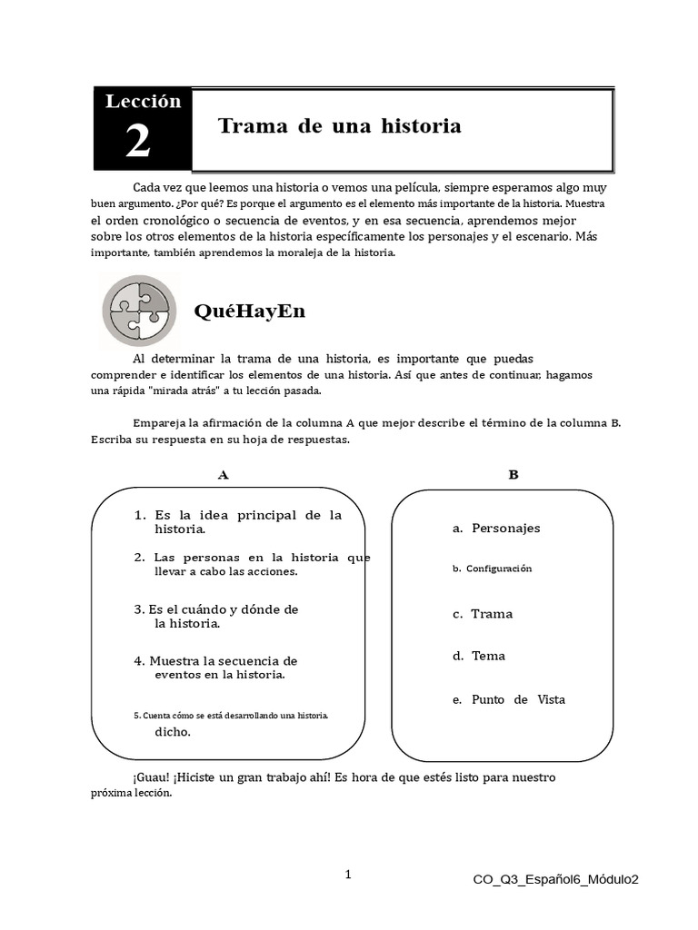 Eng6 Q3 Módulo2 1 | PDF