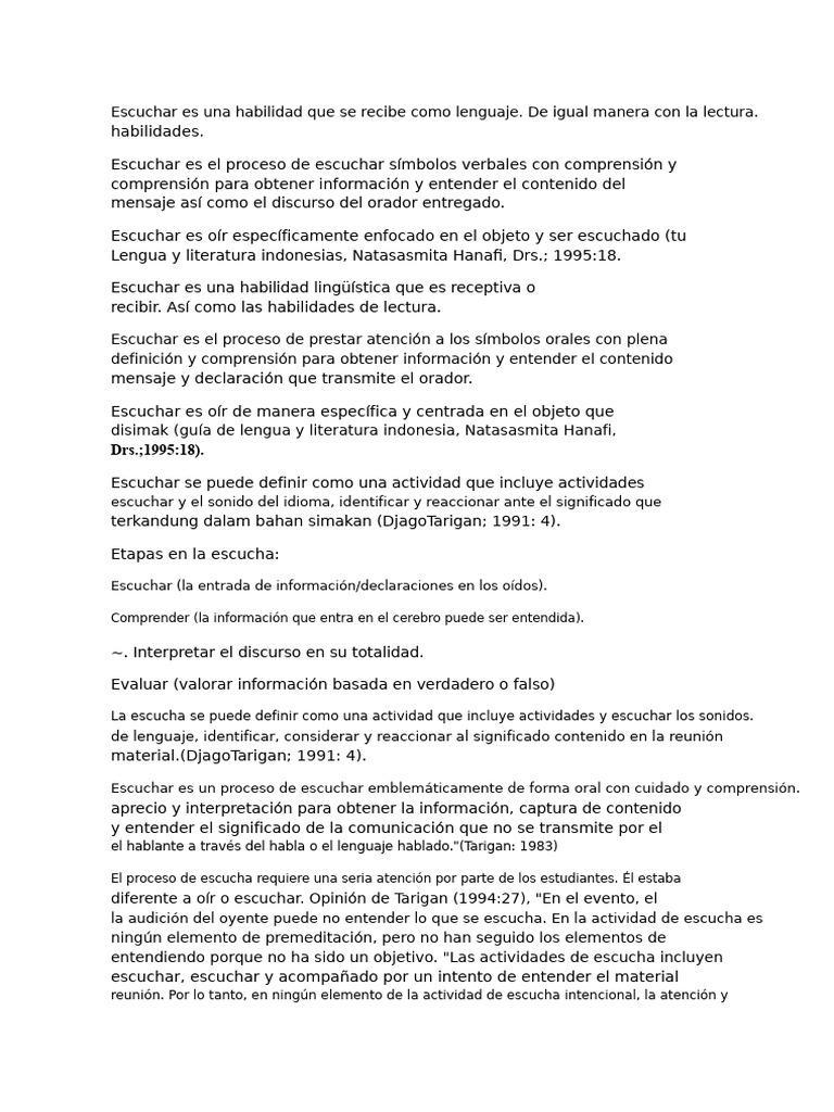Djago Tarigan | PDF | Comprensión | Comunicación