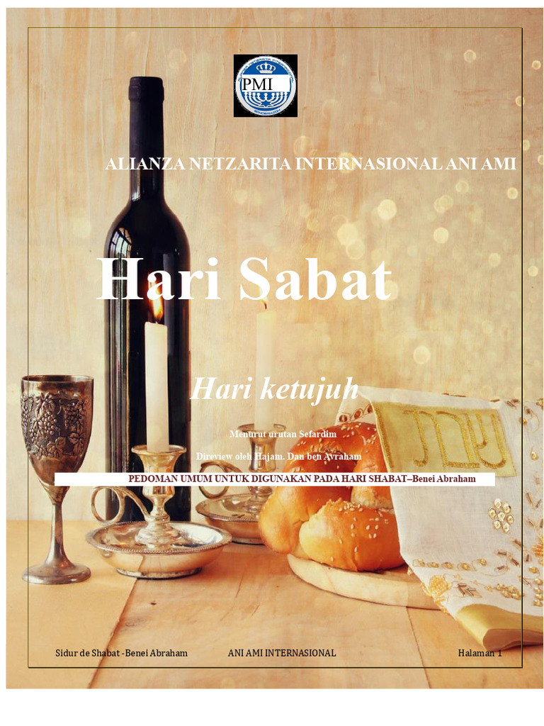 Sidur Shabbat - 4.7 Benei Abraham | PDF