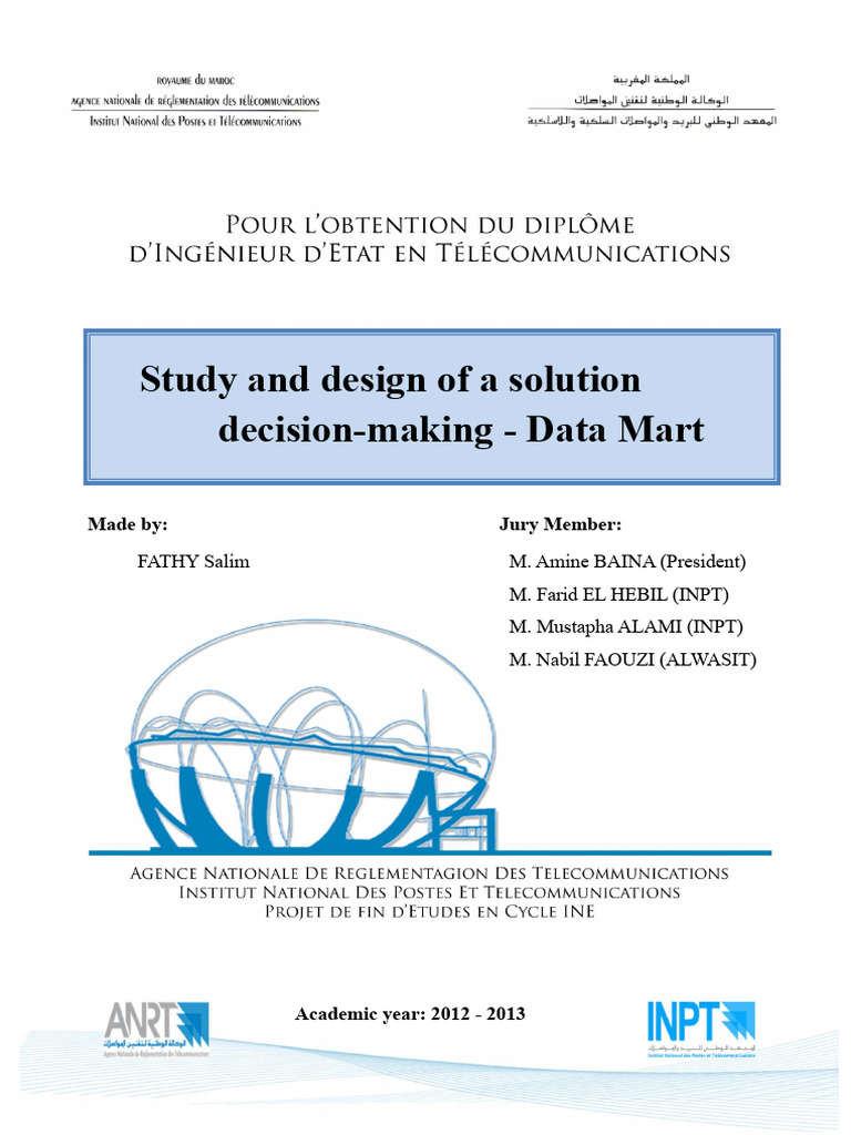 PFE Report Fathy Salim - DATA MART | PDF | Business Intelligence ...