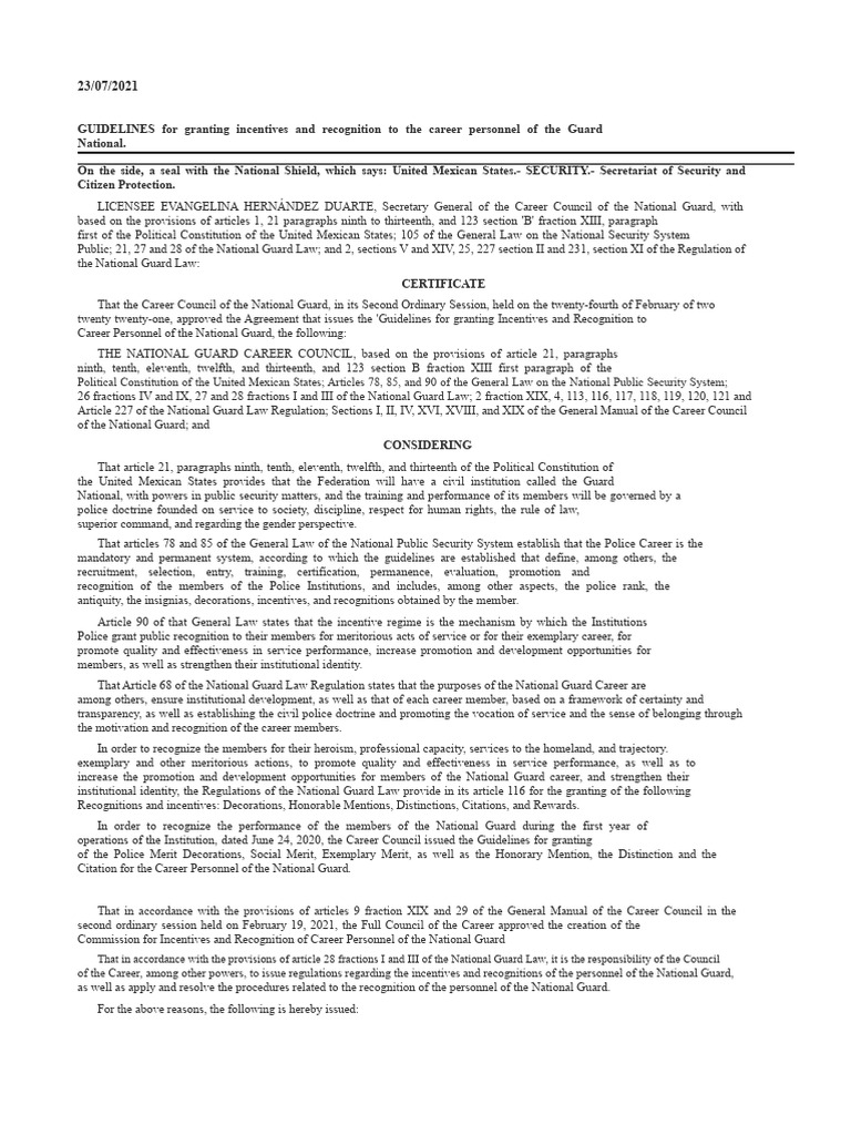Manual of Uniforms, Insignias, and Equipment of The GN | PDF ...