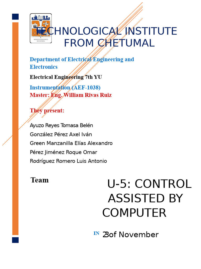 U-5 Computer-Assisted Control | PDF | Data Acquisition | Instrumentation