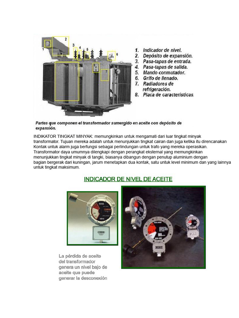 Bagian-Bagian Dari Sebuah Transformator | PDF