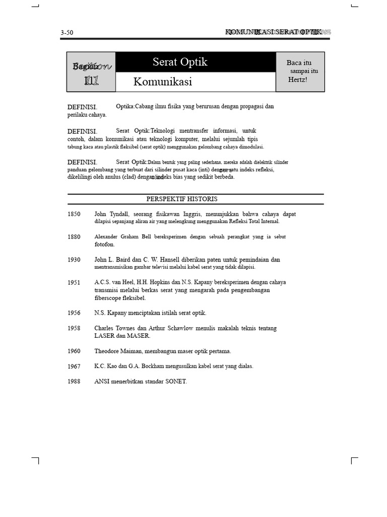 Serat Optik | PDF