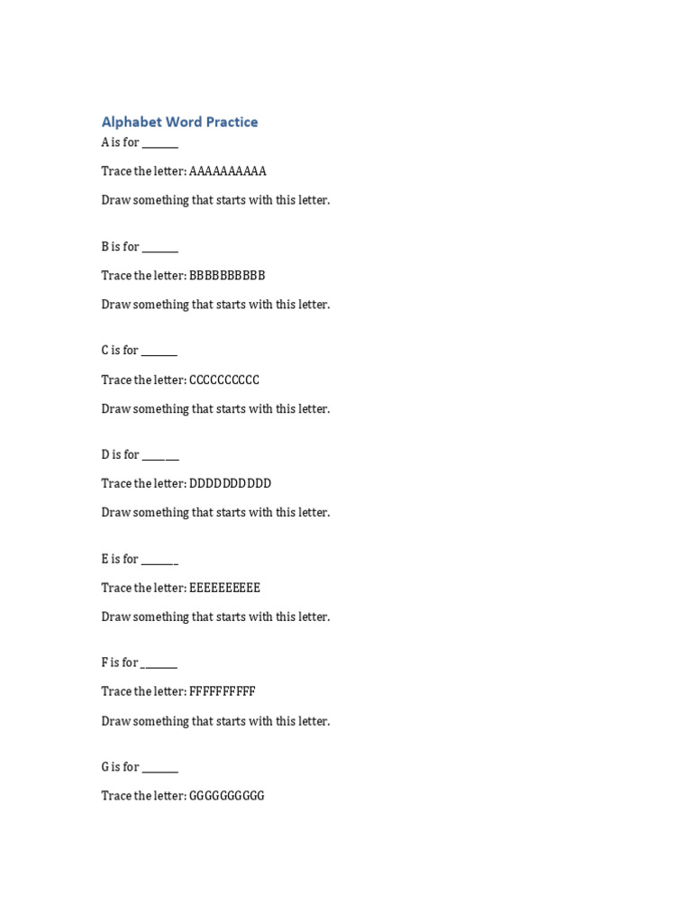 Alphabet Tracing and Drawing Practice | PDF | Orthography | Greek Alphabet