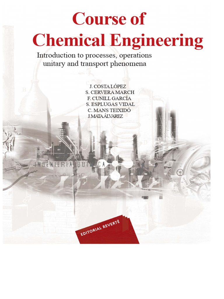 Chemical Engineering Processes Course | PDF