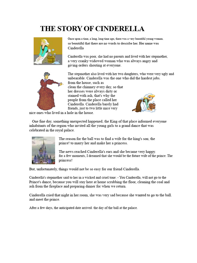 Cinderella's Magical Transformation | PDF | Cinderella | Fairy Tales