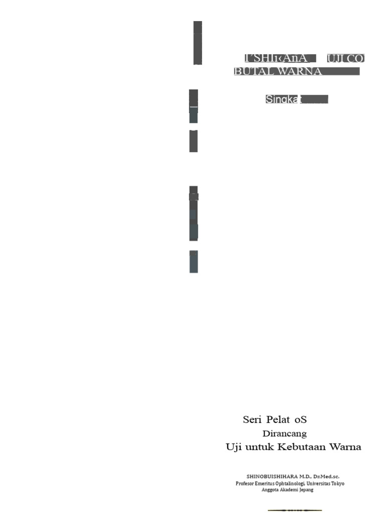 Buku Ishihara 14 Plate | PDF