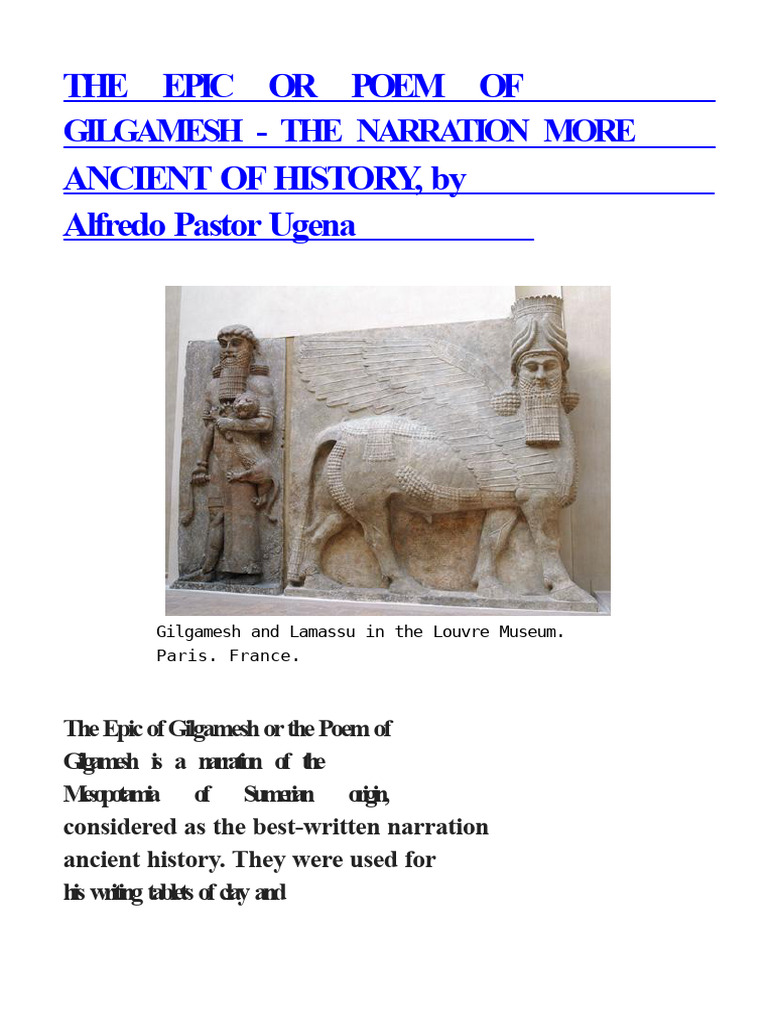 The Epic or Poem of Gilgamesh | PDF | Epic Of Gilgamesh | Mythology