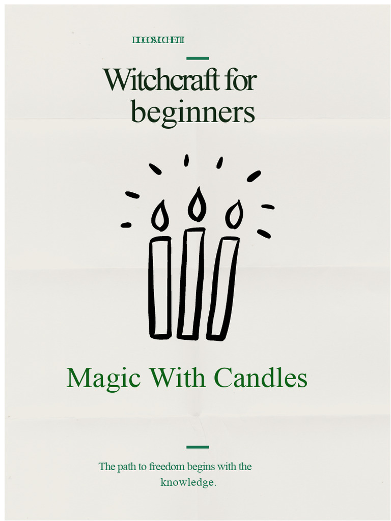 Magic With Candles | PDF | Love | Candle